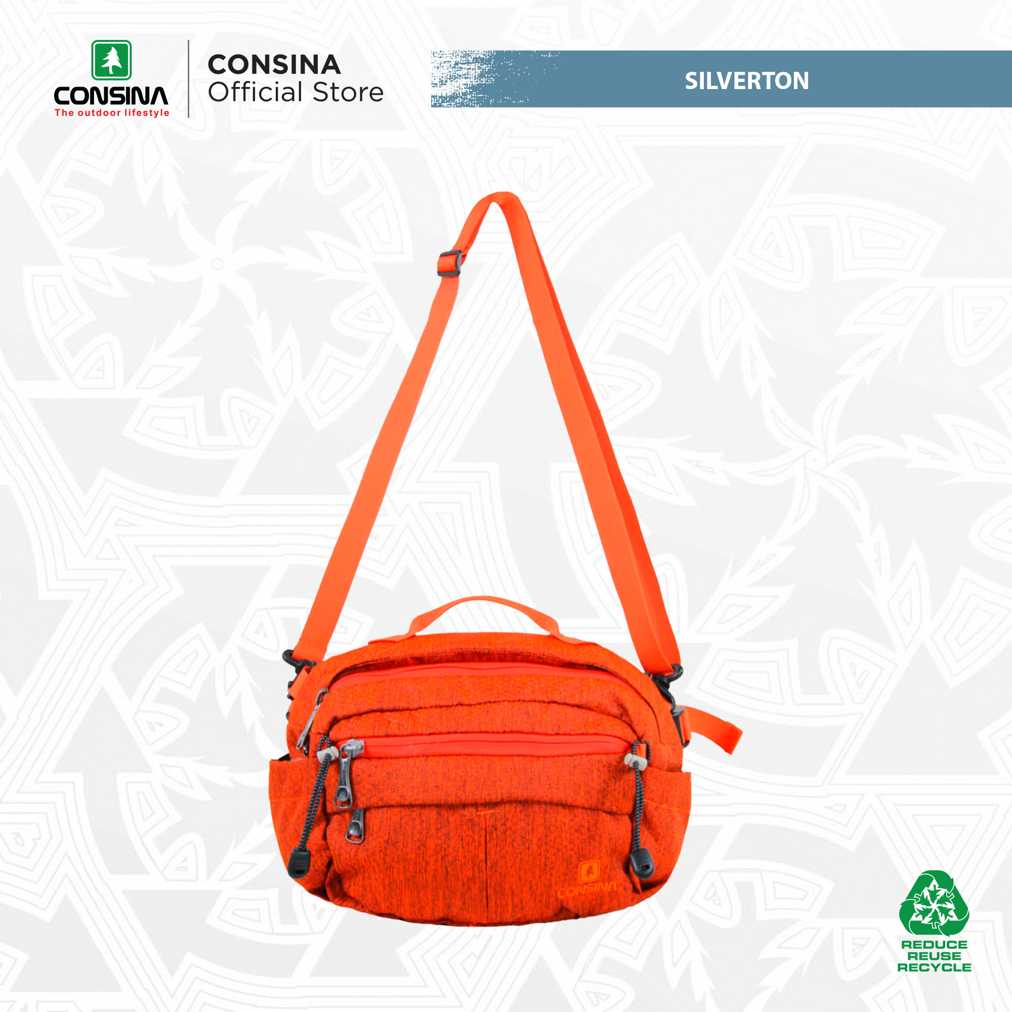 CONSINA SILVERTON TAS SELEMPANG - Toko Online Consina Official Store