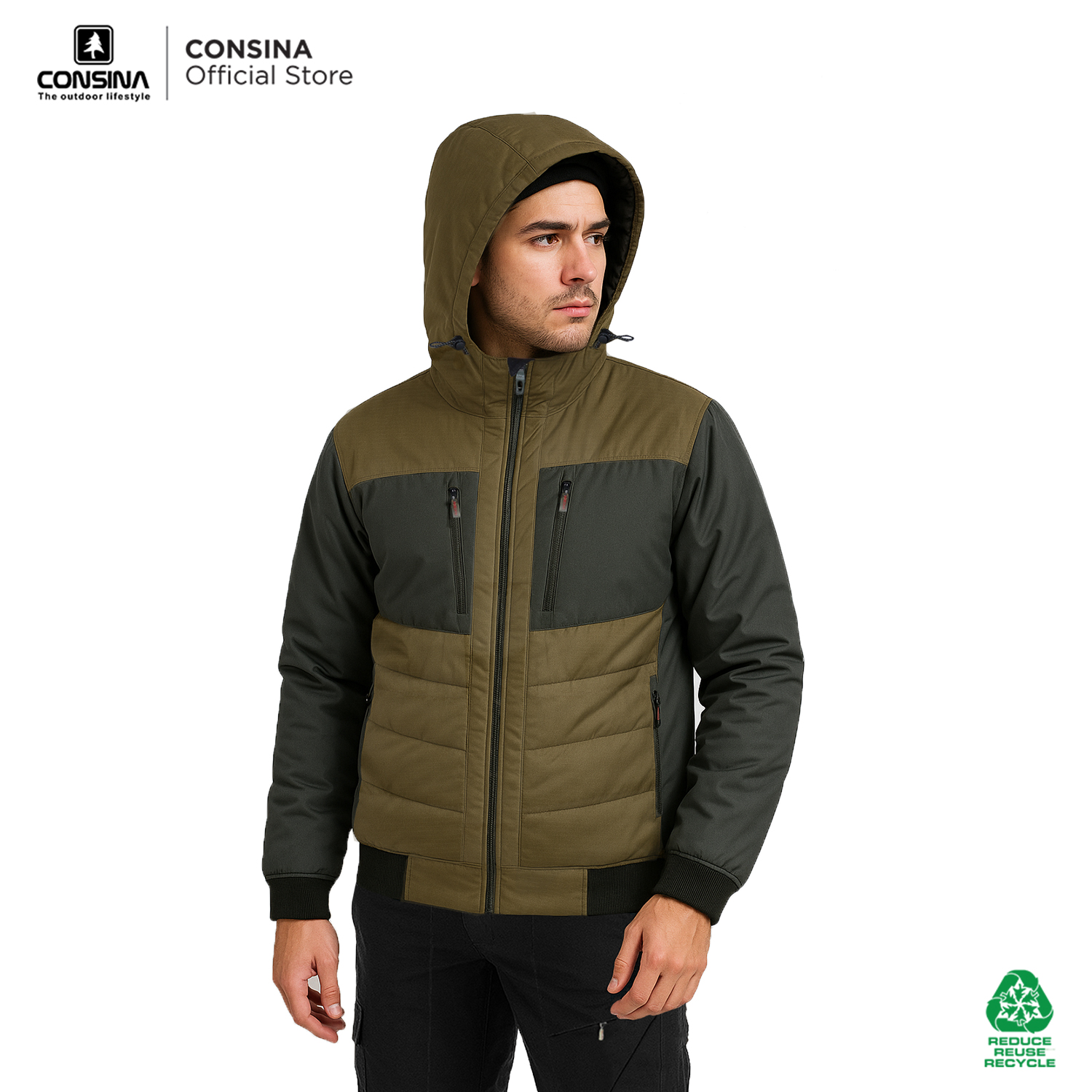 Consina Zermatt Jaket Cropped Gunung Outdoor Urban - Toko Online ...